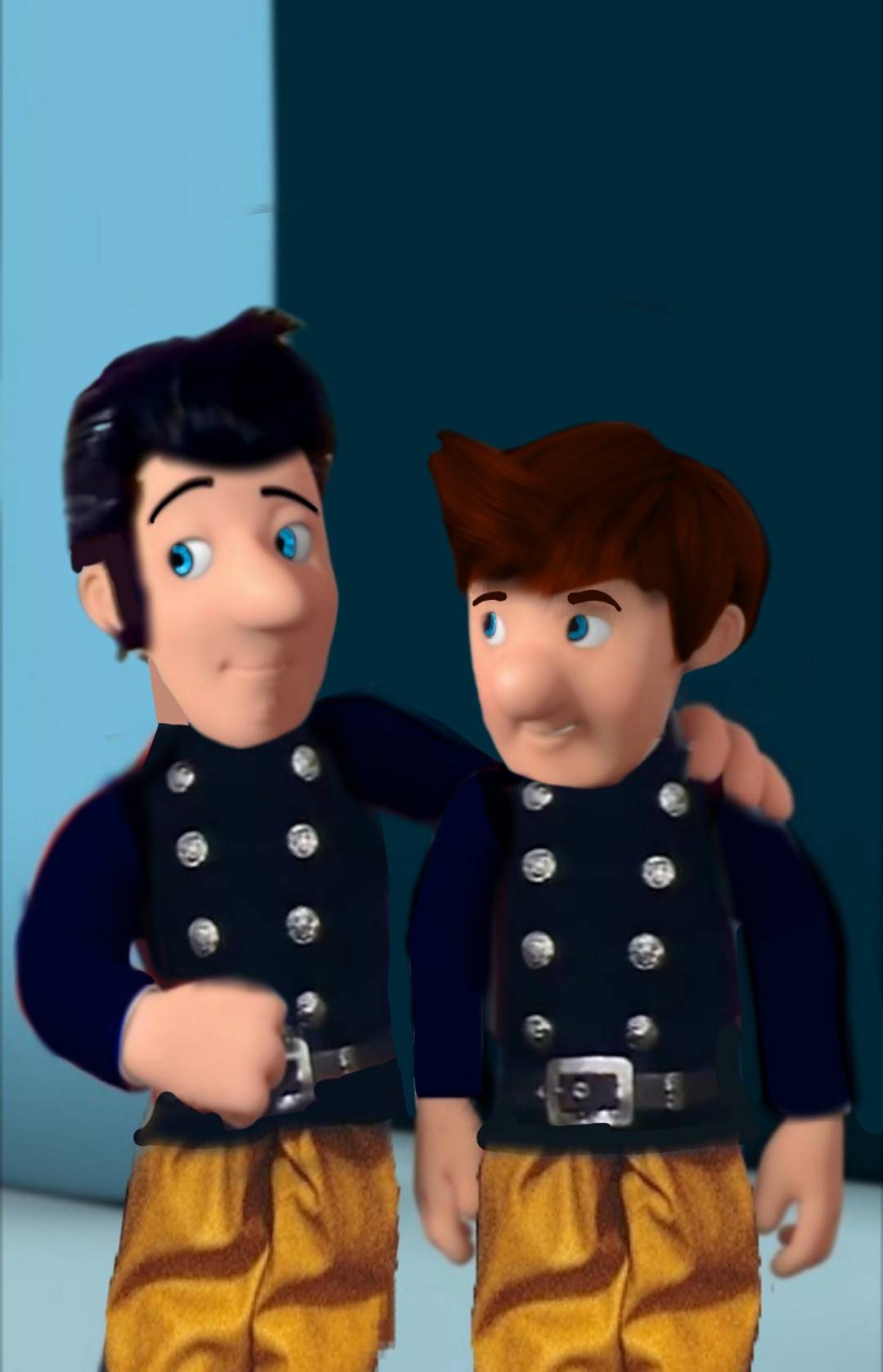 Cgi Fireman Sam But Better Without Helmets By Harveyrivers2006 On Deviantart