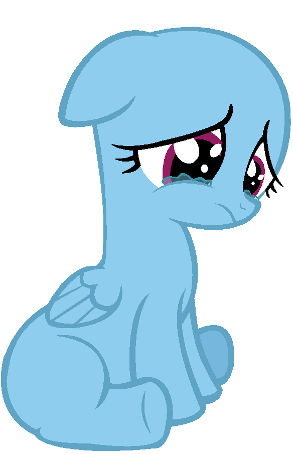 Filly Pegasus Crying By Saramanda101 On Deviantart