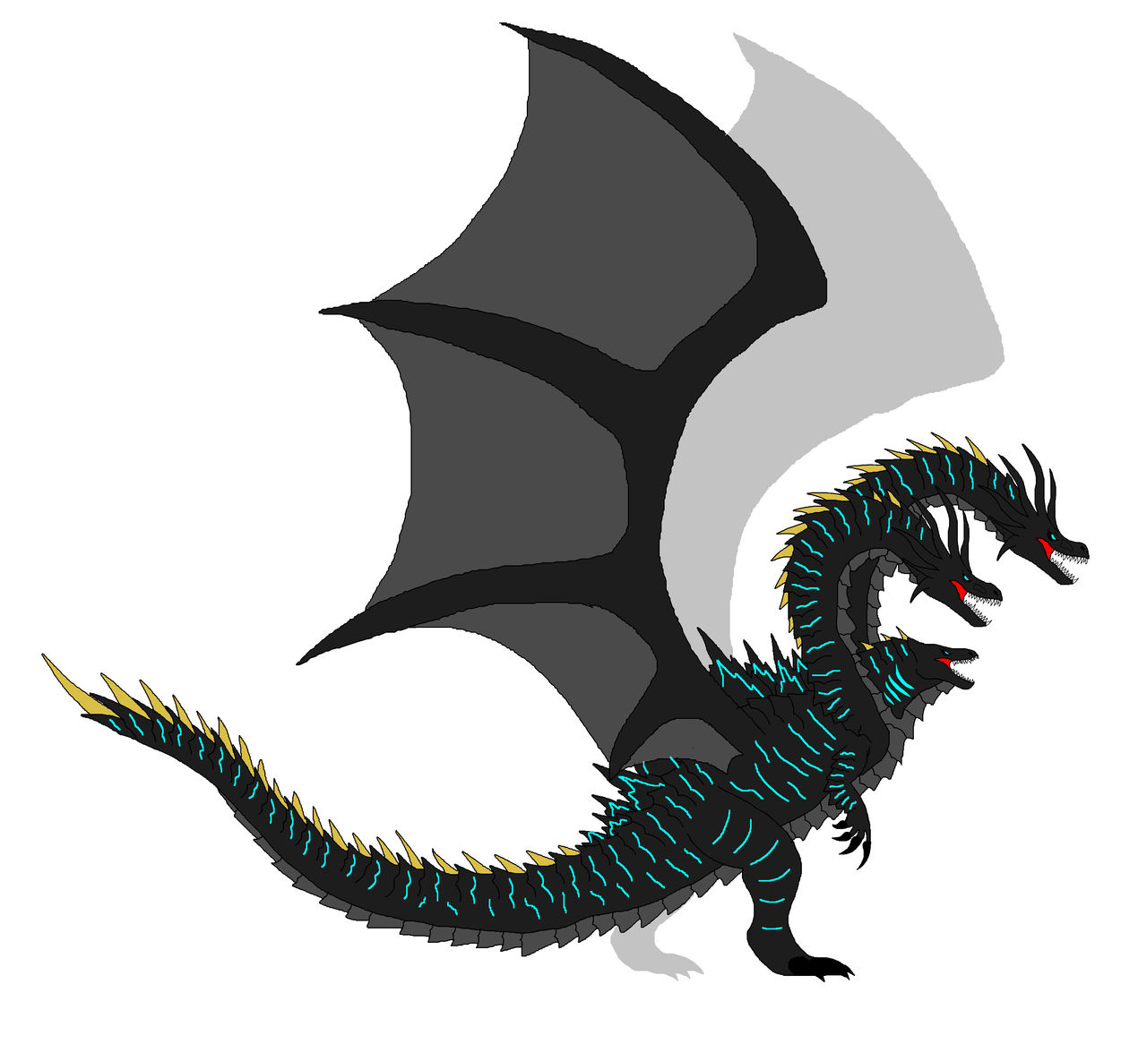 Gojidorah Godzilla And King Ghidorah Fusion By Memezilla25 On Deviantart