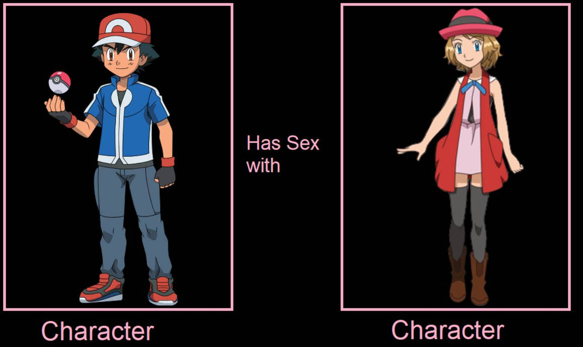 Ash Ketchum Has Sex With Serena By Animefan1689 On Deviantart