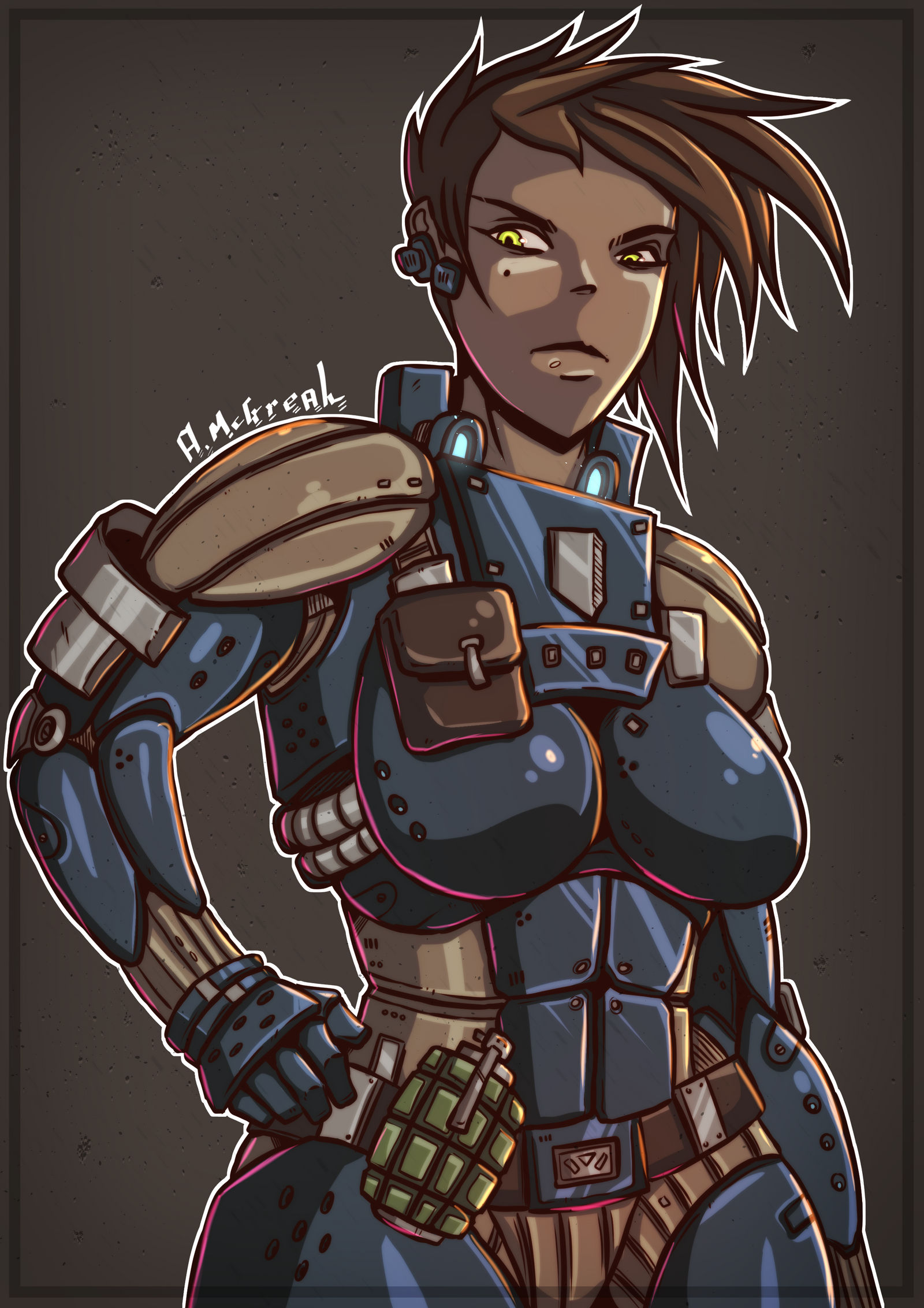 Space Cop By Alexmcgreal On Deviantart