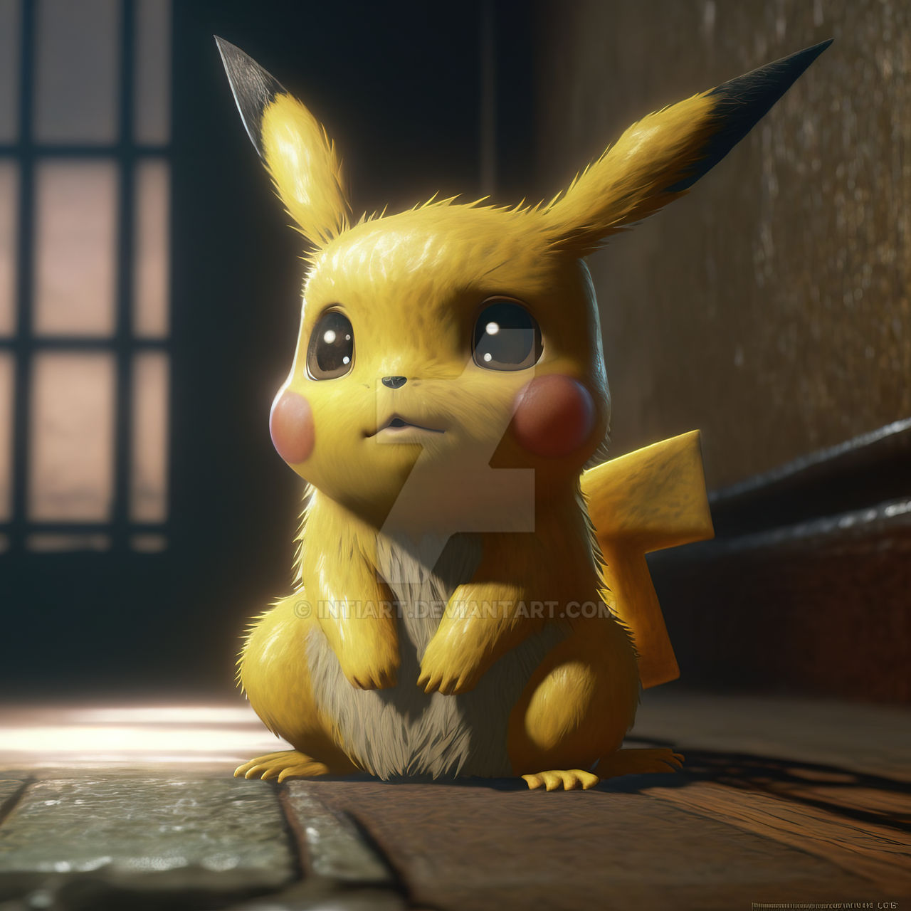 Abandoned Pikachu By Intiart On Deviantart