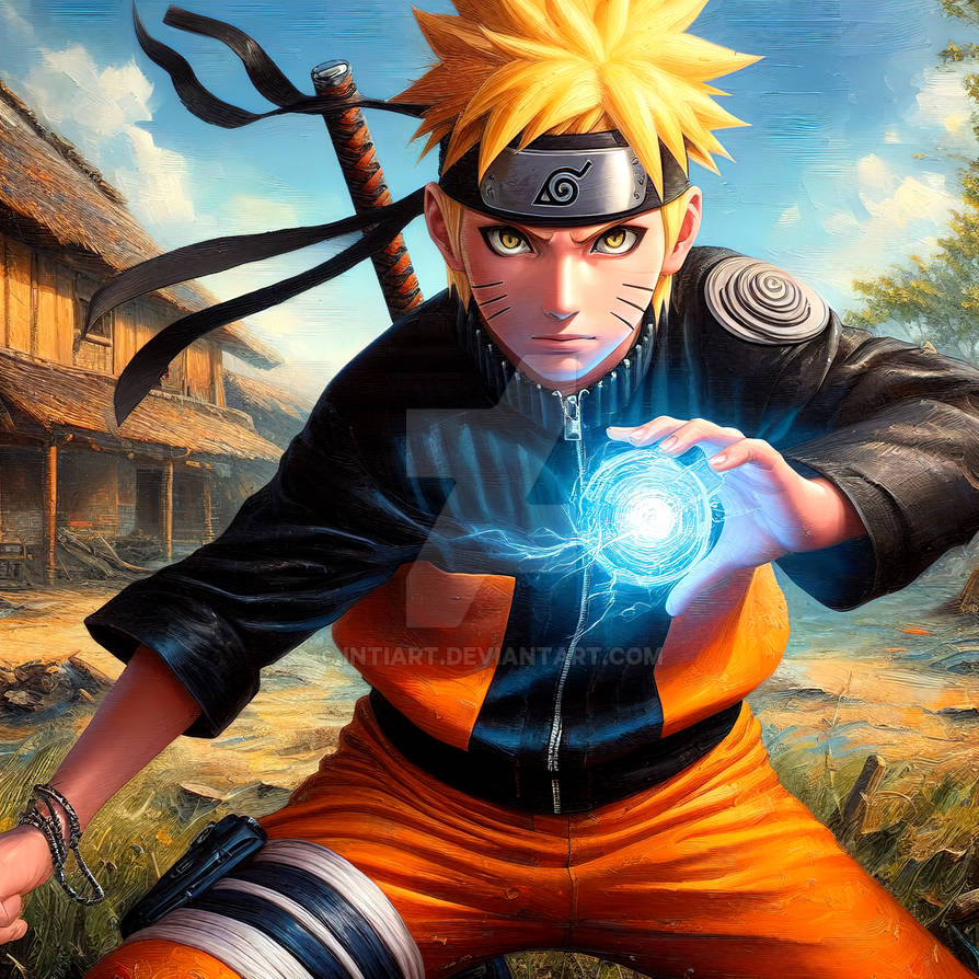 Sage Naruto Rasengan By Intiart On Deviantart