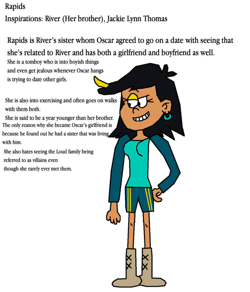 Rapids Loud House Oc By Racer Cinema Arts On Deviantart