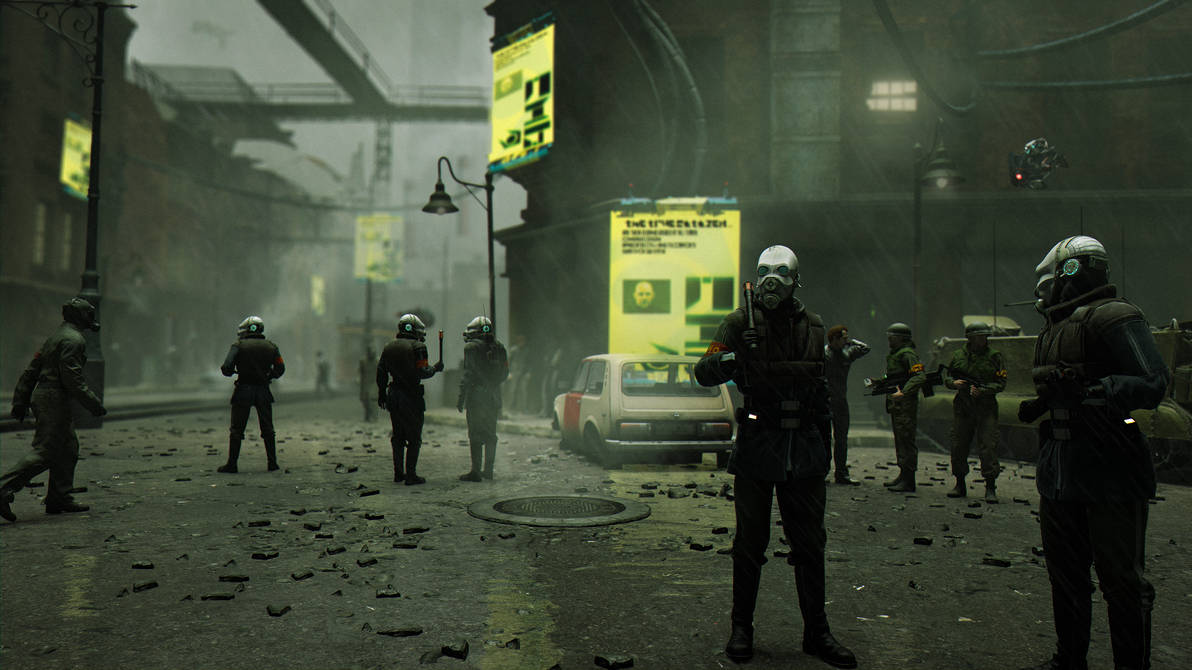 HALF-LIFE 2 BETA: City 17 by GetDeepDown on DeviantArt HALF-LIFE 2 BETA: City 17 by GetDeepDown on DeviantArt