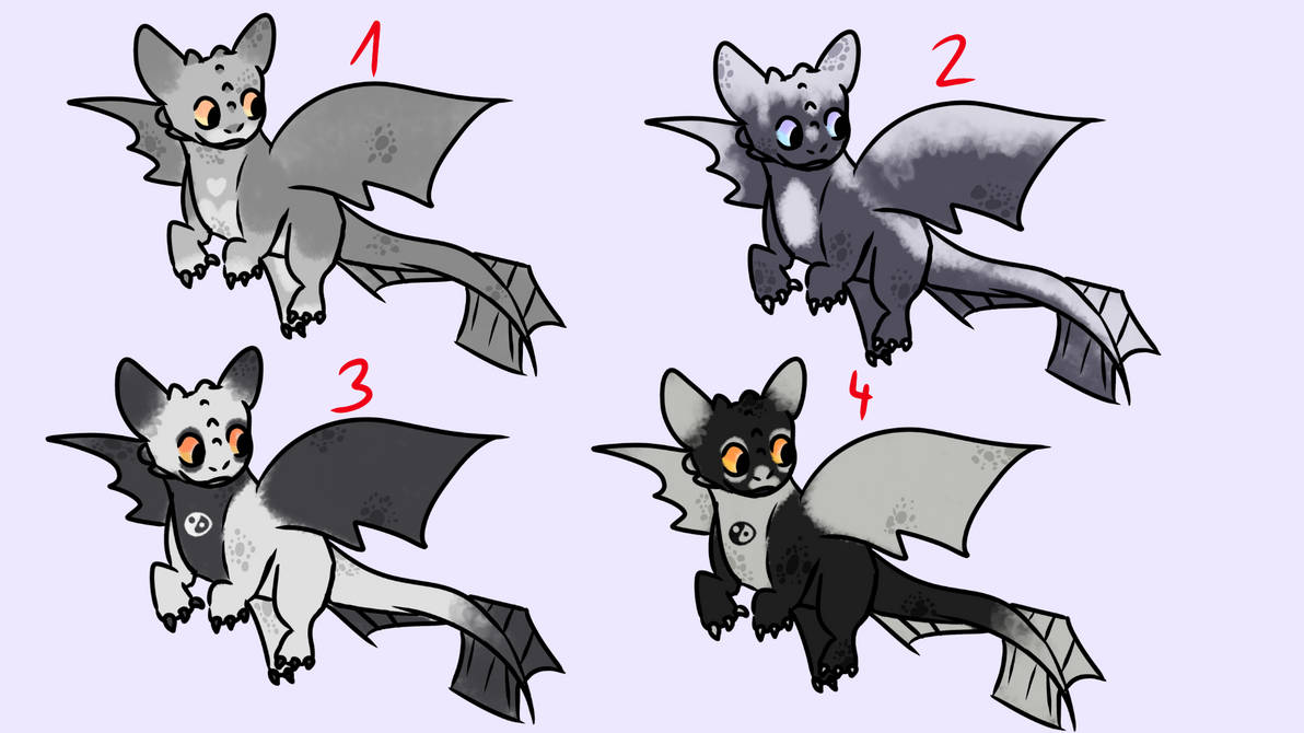 Httyd Night Light Adopts 6 By Blujaay On Deviantart