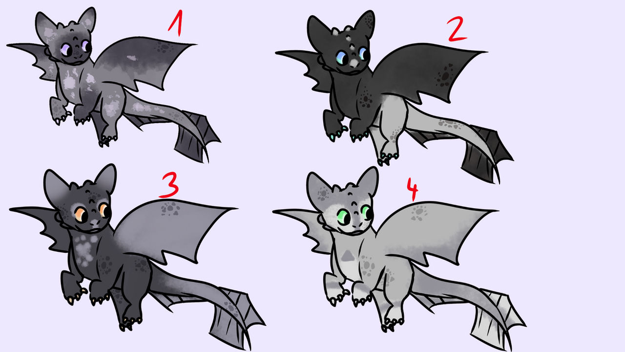 Httyd Night Light Adopts 7 By Blujaay On Deviantart