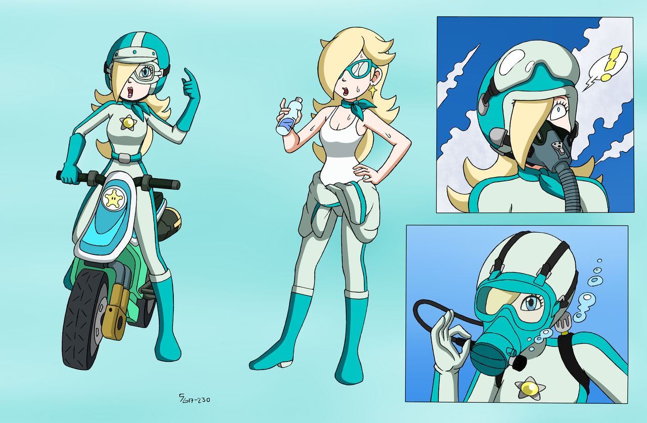 Rosalina Suit Variety Color Commission By The Sakura Samurai On Deviantart