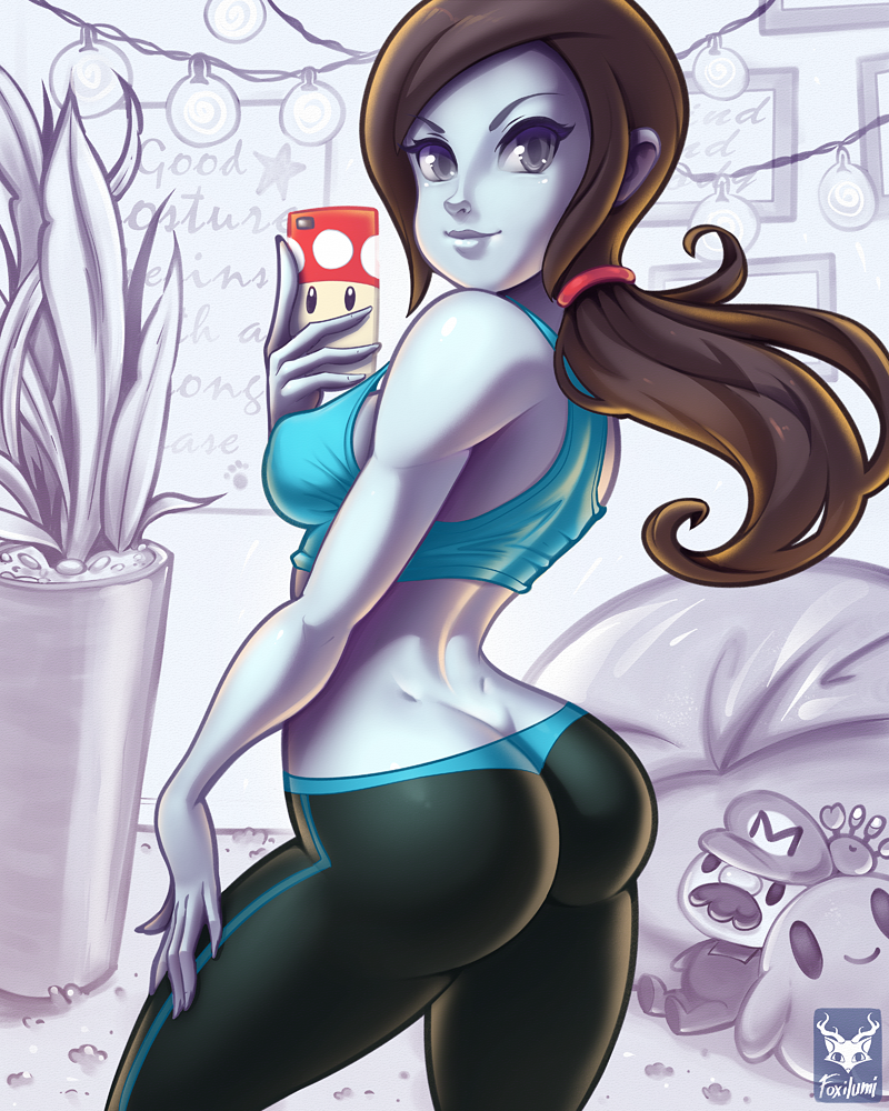 Wii Fit Trainer Hot