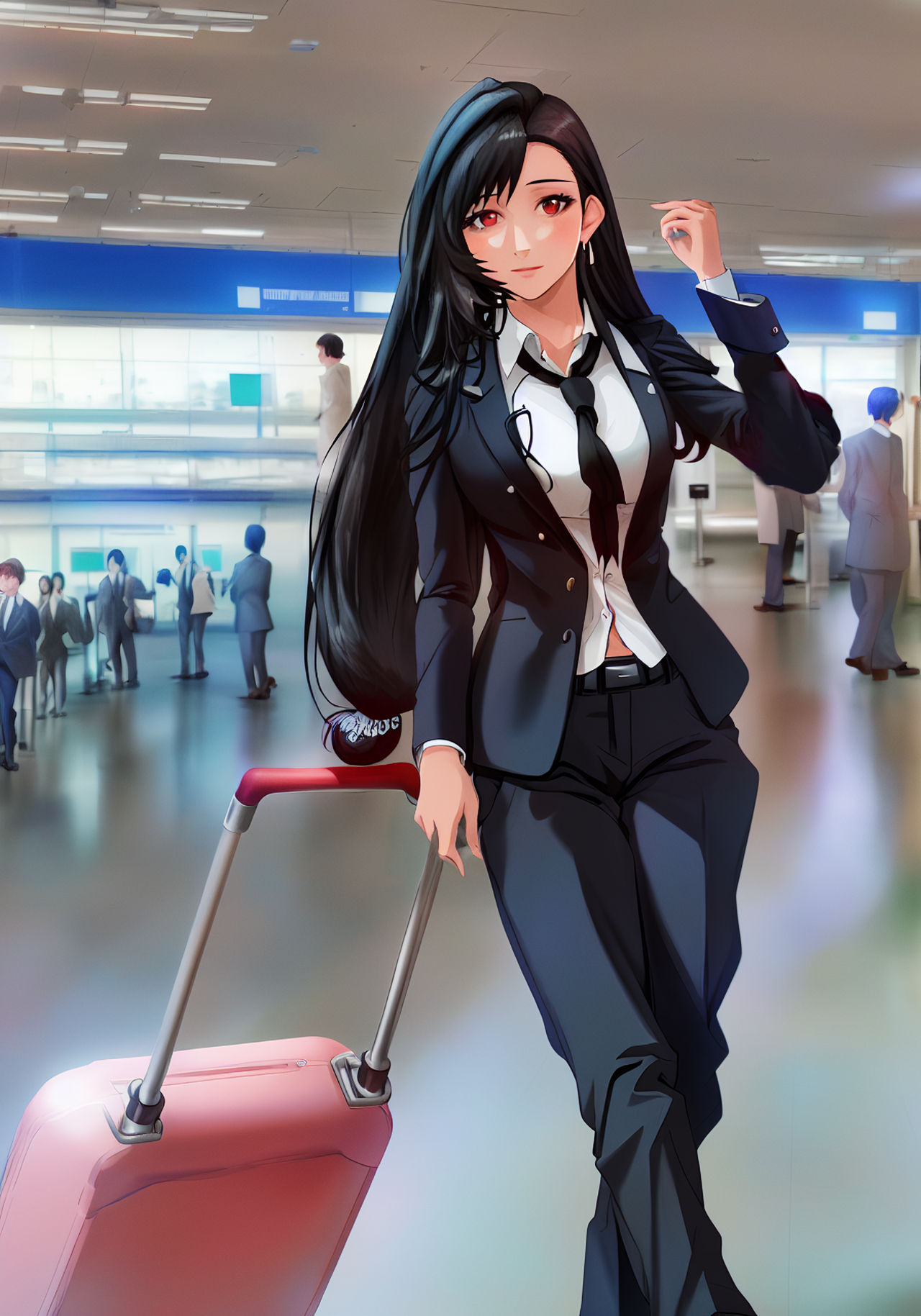 Tifa At The Airport 04 By Tifafan1997 On Deviantart