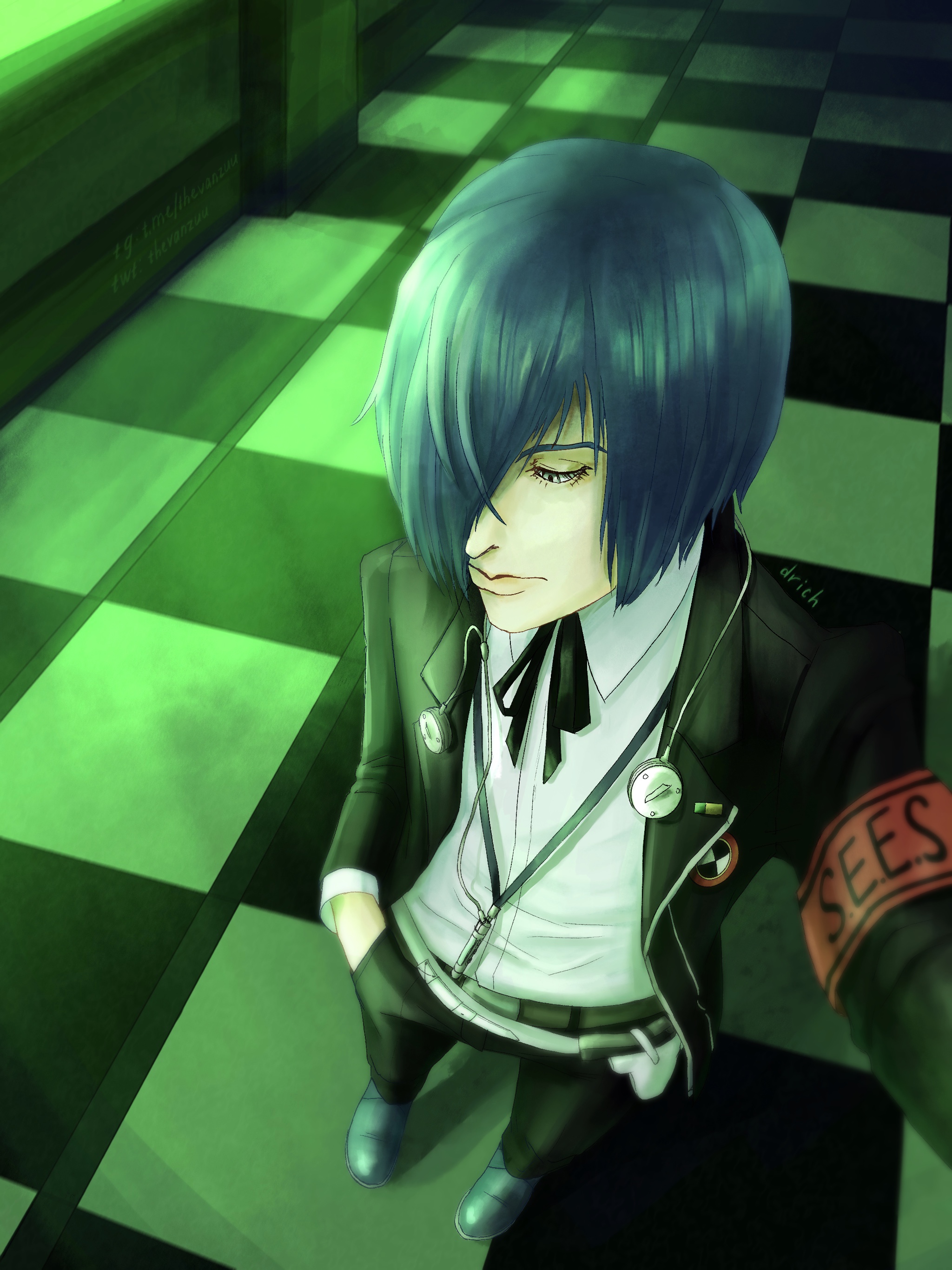 Makoto Yuki Persona 3 By Hahawhattt On Deviantart