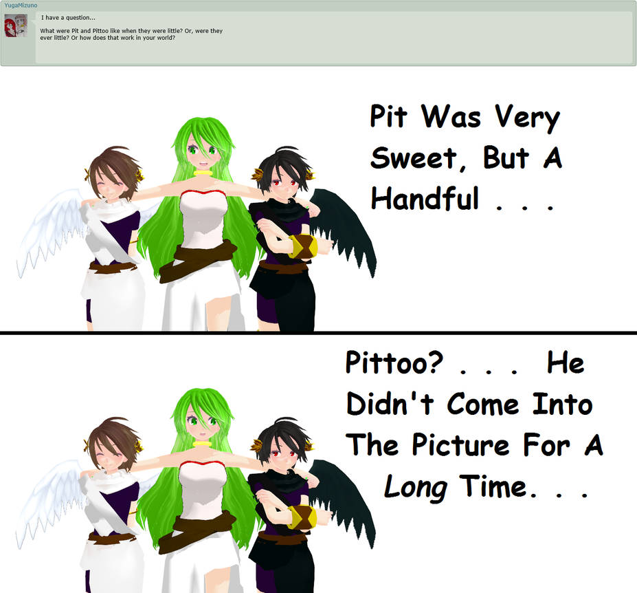Ask 12 Young Pit And Pittoo By Ask Goddess Palutena On Deviantart