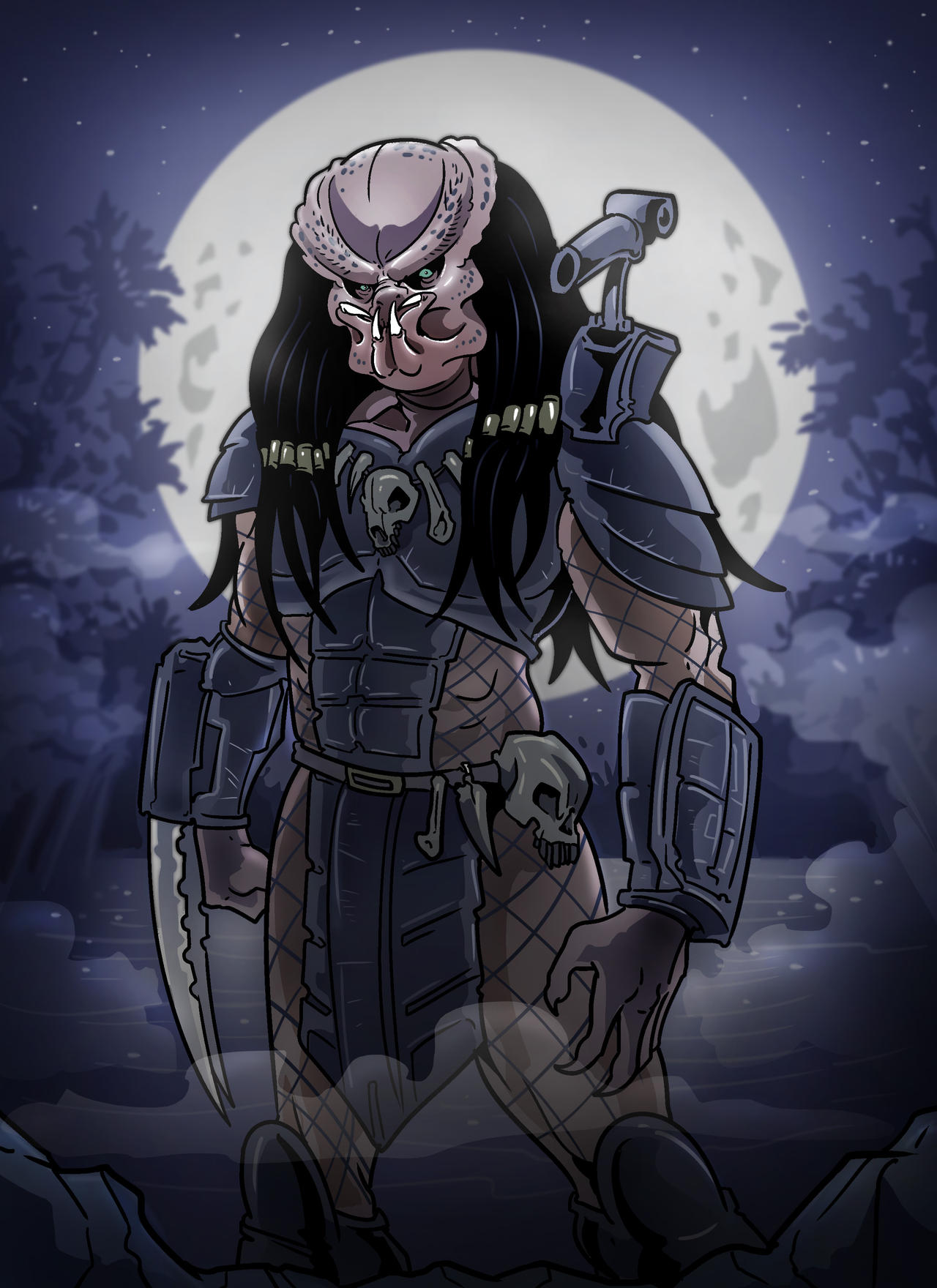 Yautja By Metreyes On Deviantart