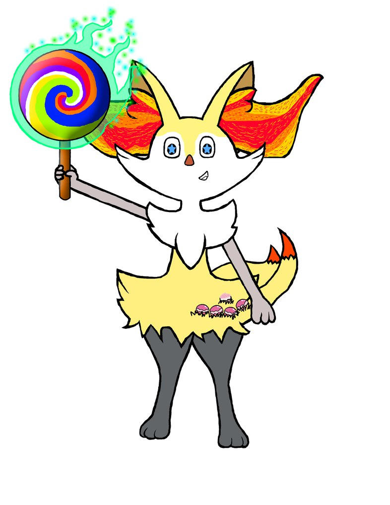 Candy The Braixen My First Oc O By Thelegendaryderp On Deviantart