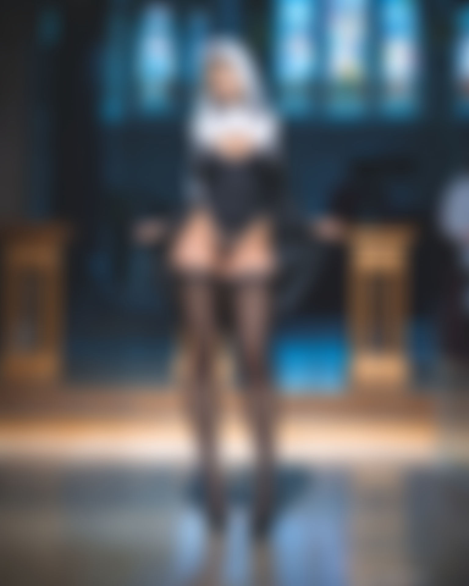 Nun Showing Panties By Badbro69 On Deviantart