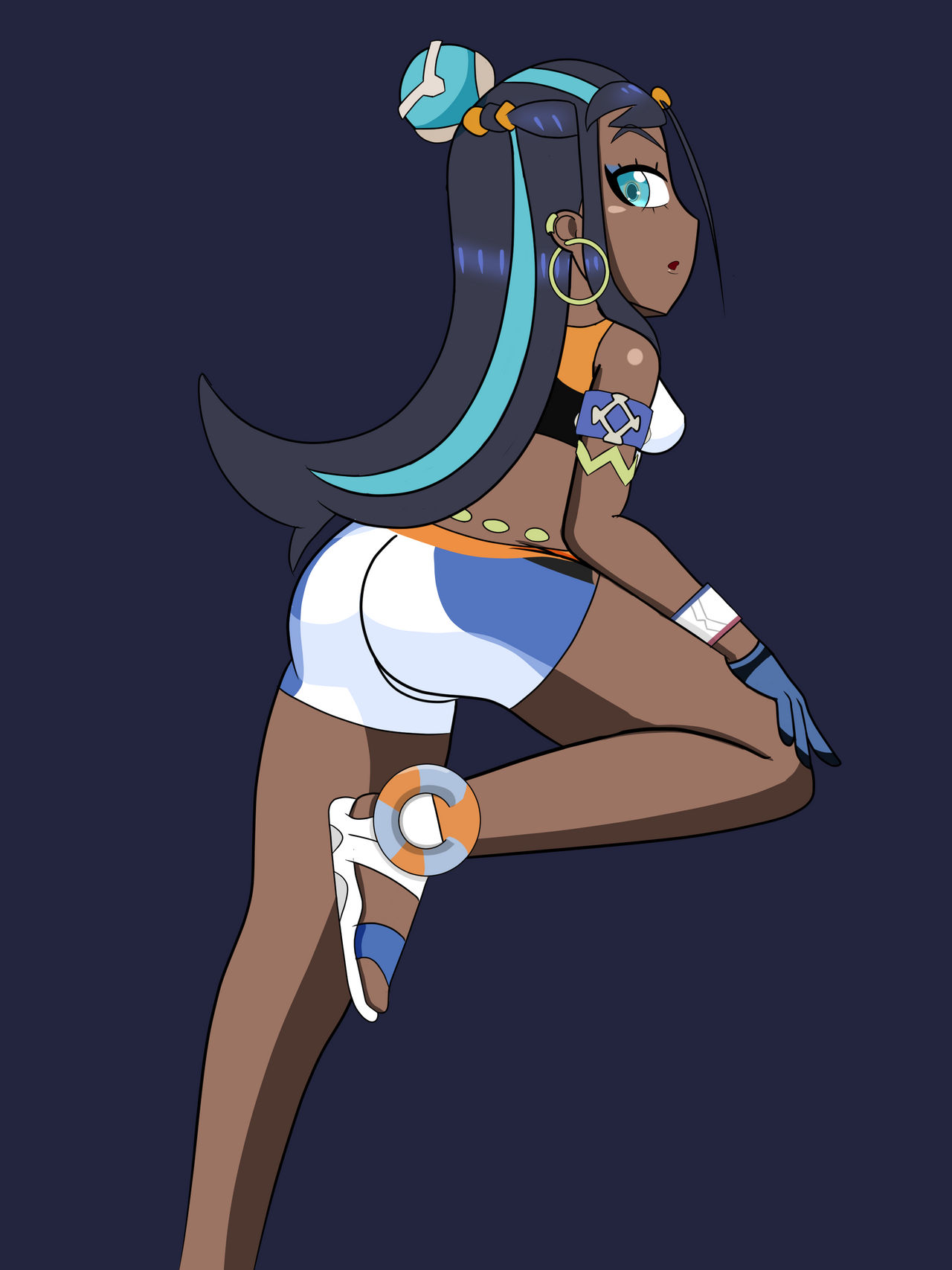 Nessa Pokemon Sword Shield By Chaoschrome On Deviantart