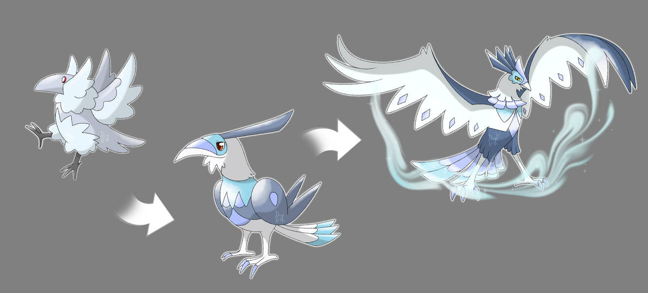 Ice Raven Fakemon By Shinylightnishy On Deviantart