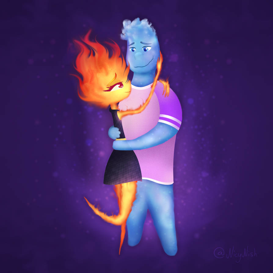 Ember And Wade Fanart By Shinylightnishy On Deviantart