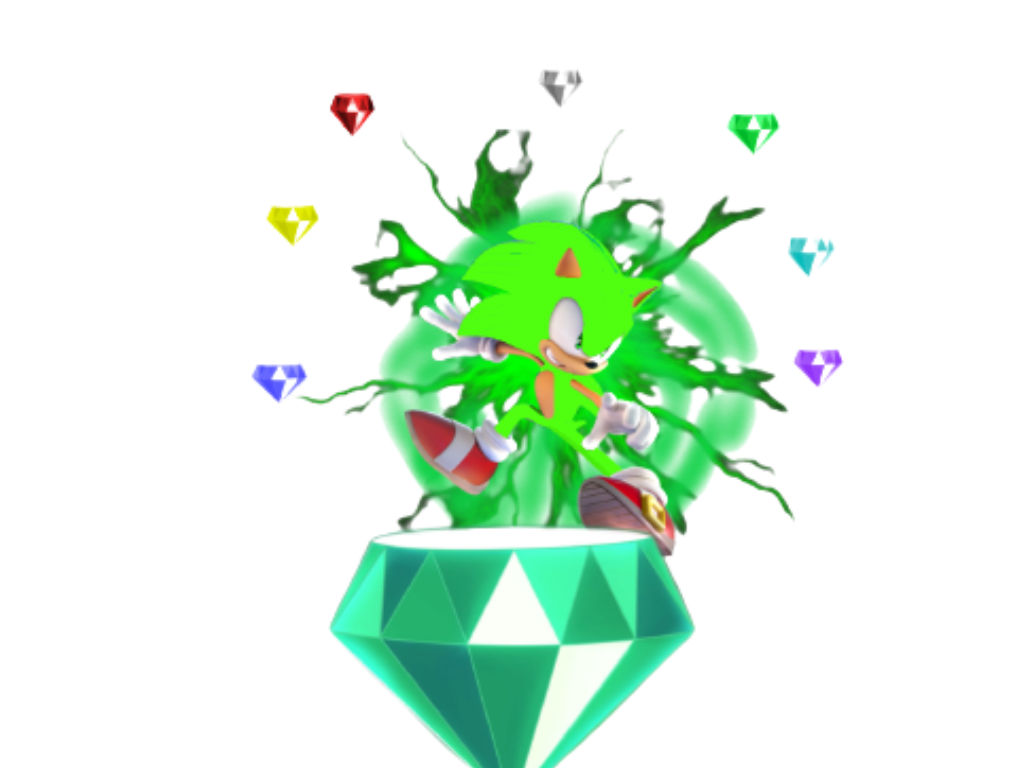 Chaos Emerald Sonic By Kingdehuz On Deviantart