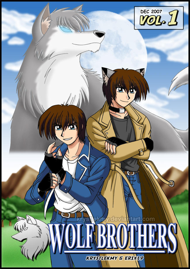 Wolf Brothers Vol.1 Manga Cover by krystlekmy on DeviantArt