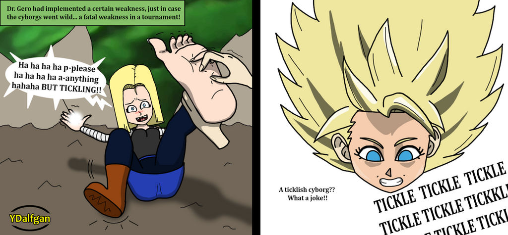 Caulifla Vs C18 By Ydalfgan On Deviantart