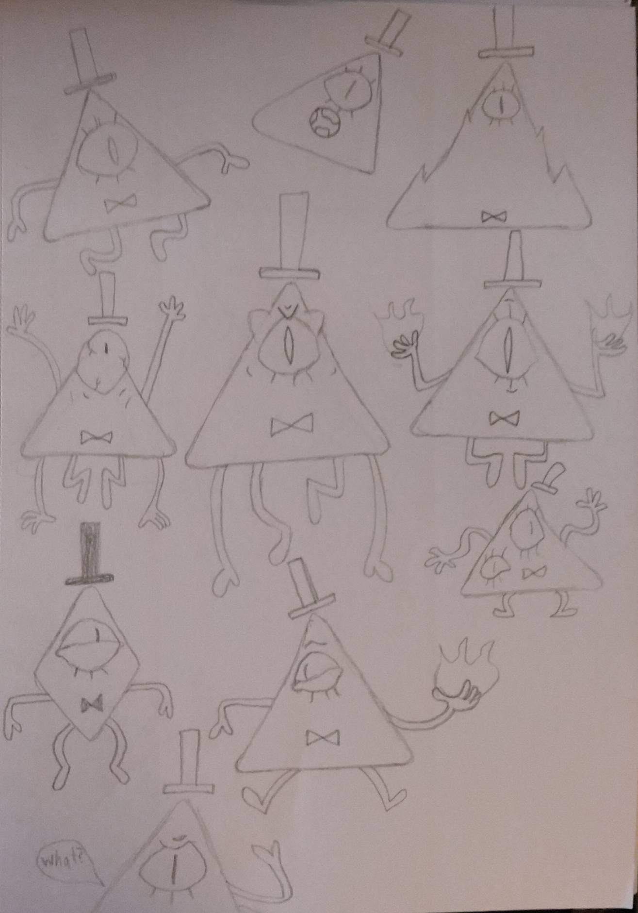 Some Bill Cipher Drawing By Jaidencool On Deviantart
