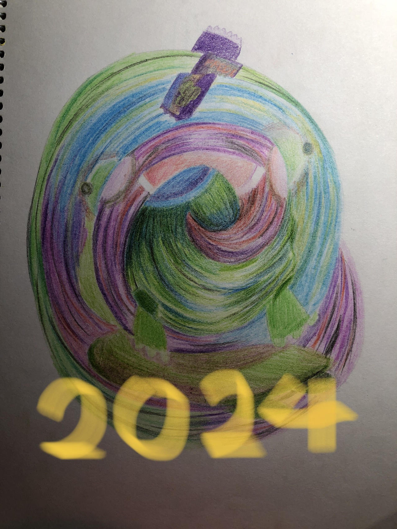 Spiraling into 2024 by Toffytaffeetofu on DeviantArt Spiraling into 2024 by Toffytaffeetofu on DeviantArt