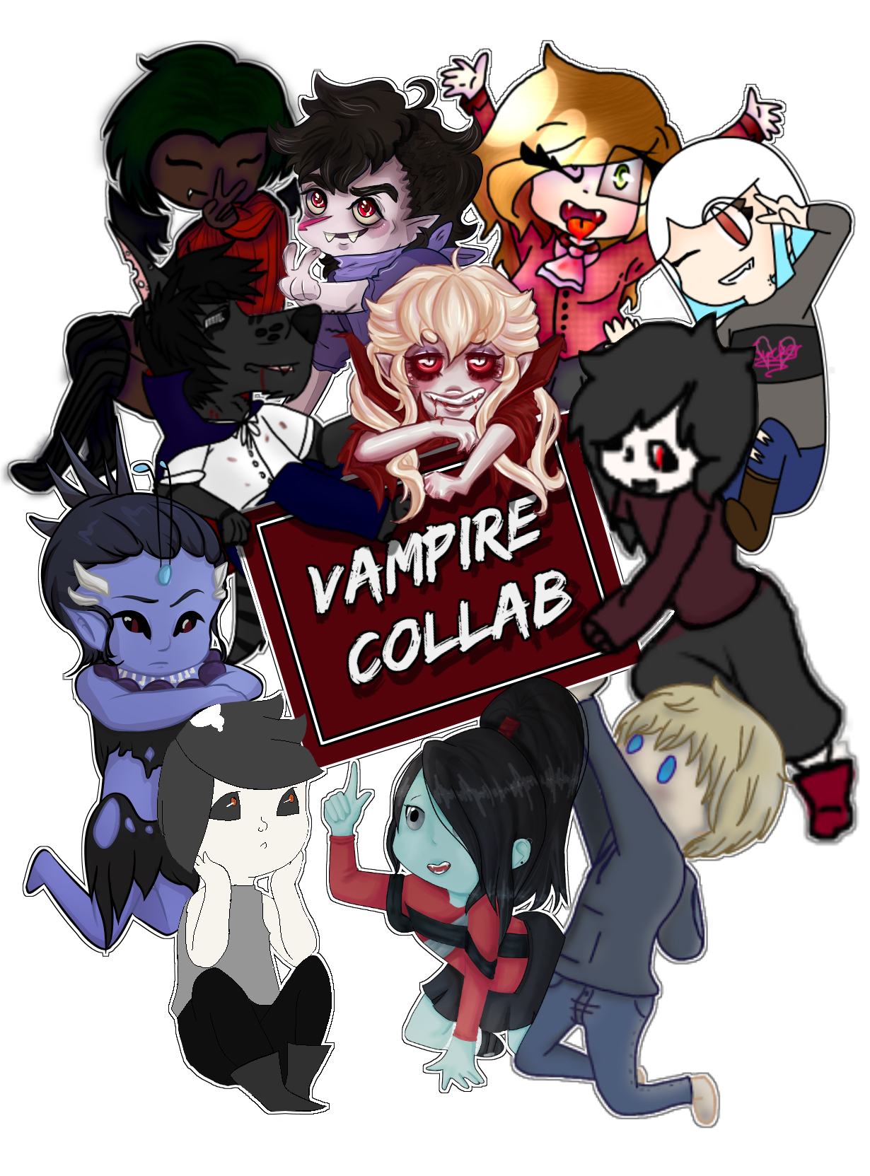 Collab: Vampire OC's by MrGlitter on DeviantArt Collab: Vampire OC's by MrGlitter on DeviantArt