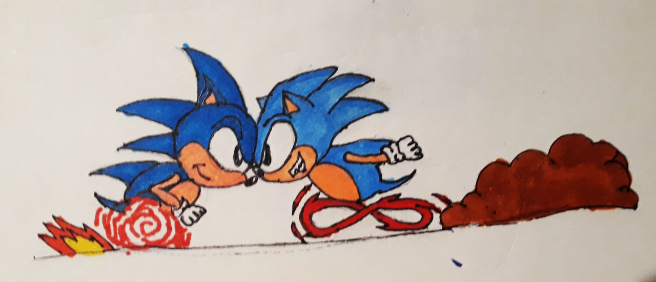 American Sonic Vs Japanese Sonic By Eris1521987 On Deviantart