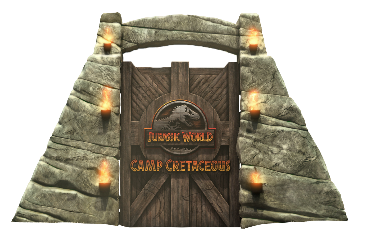 Jurassic World Camp Cretaceous Gate Render 1 By Tsilvadino On Deviantart