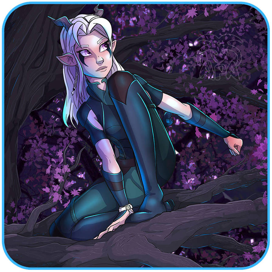 Rayla Fan Art Dragon Prince By Alienprideart On Deviantart