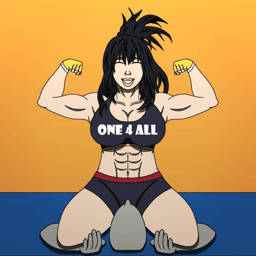 Nana Shimura grappling victory pose by IxxxnayK on DeviantArt Nana Shimura grappling victory pose by IxxxnayK on DeviantArt