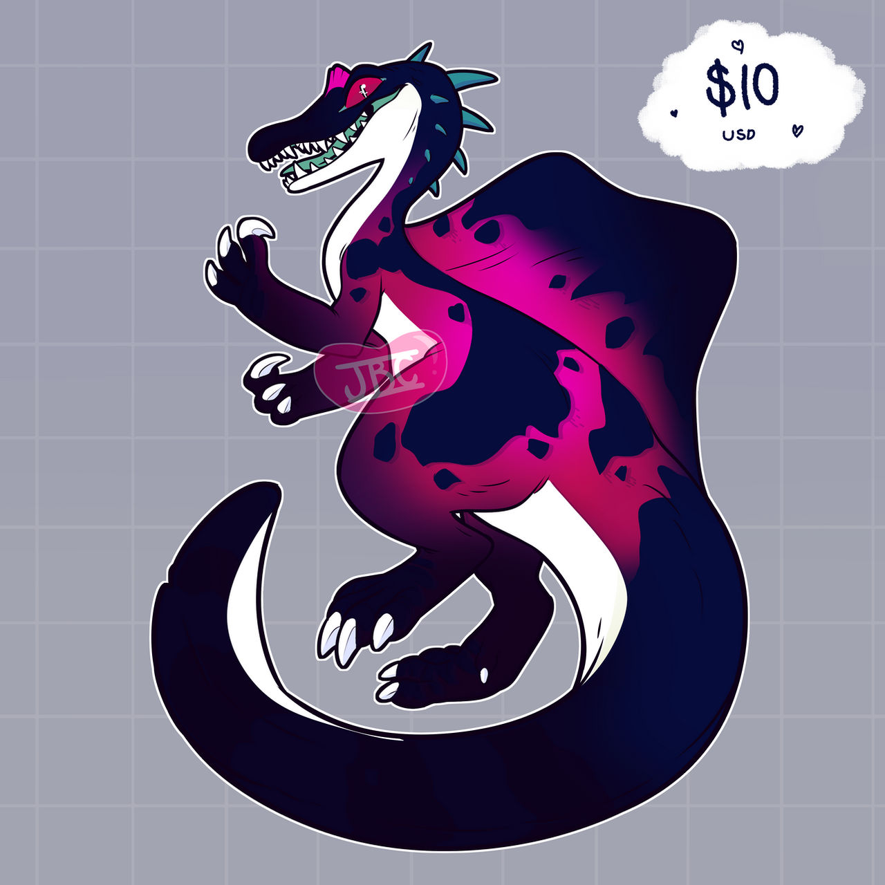 Spinosaurus Adopt Closed By Jellybeancarno On Deviantart