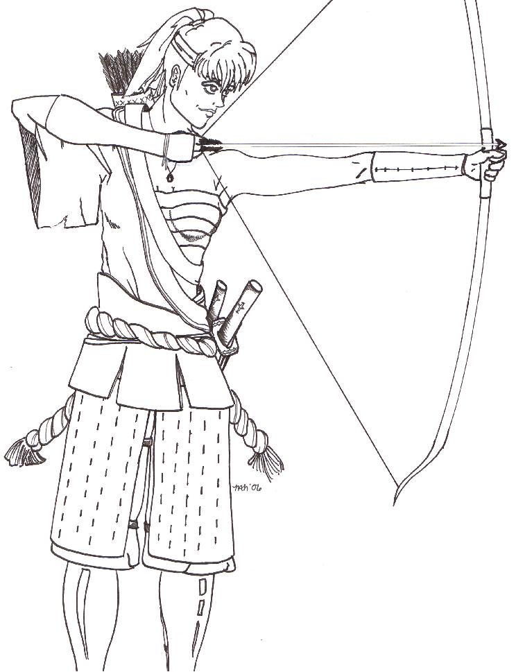 Warrior Miko by angry-bunny on DeviantArt