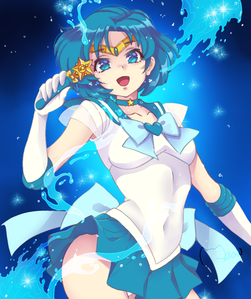 Sailor Mercury By MeowYin On DeviantArt sailor-mercury-by-meowyin-on-deviantart