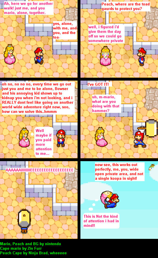 Hanging with mario by Ninja-brad on DeviantArt