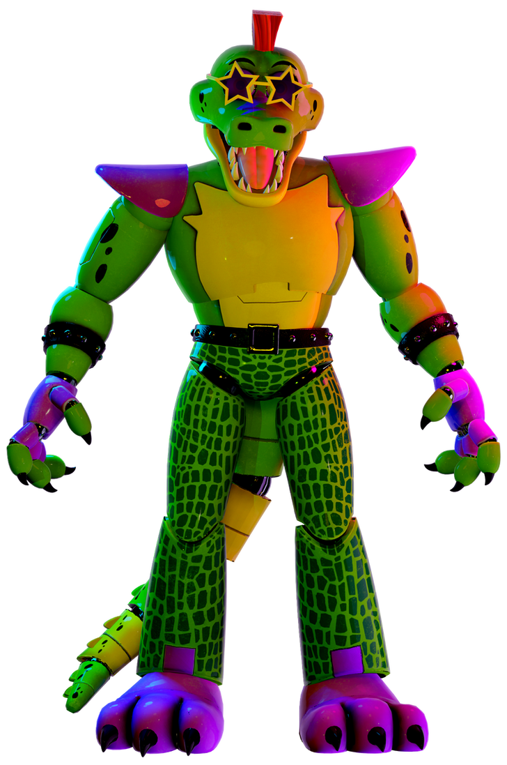 Fnaf Sb Montgomery Gator Full Body Old By Mauriciotoro2006 On Deviantart