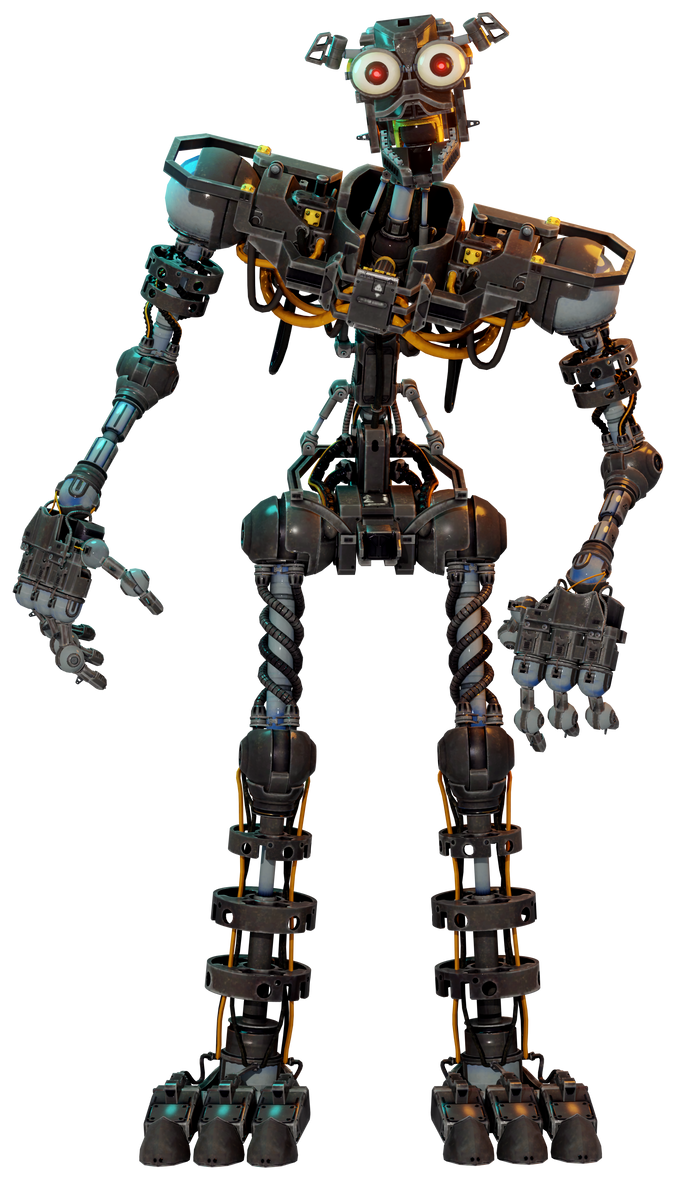Fnaf Sb Glamrock Endo Full Body Old By Mauriciotoro2006 On Deviantart