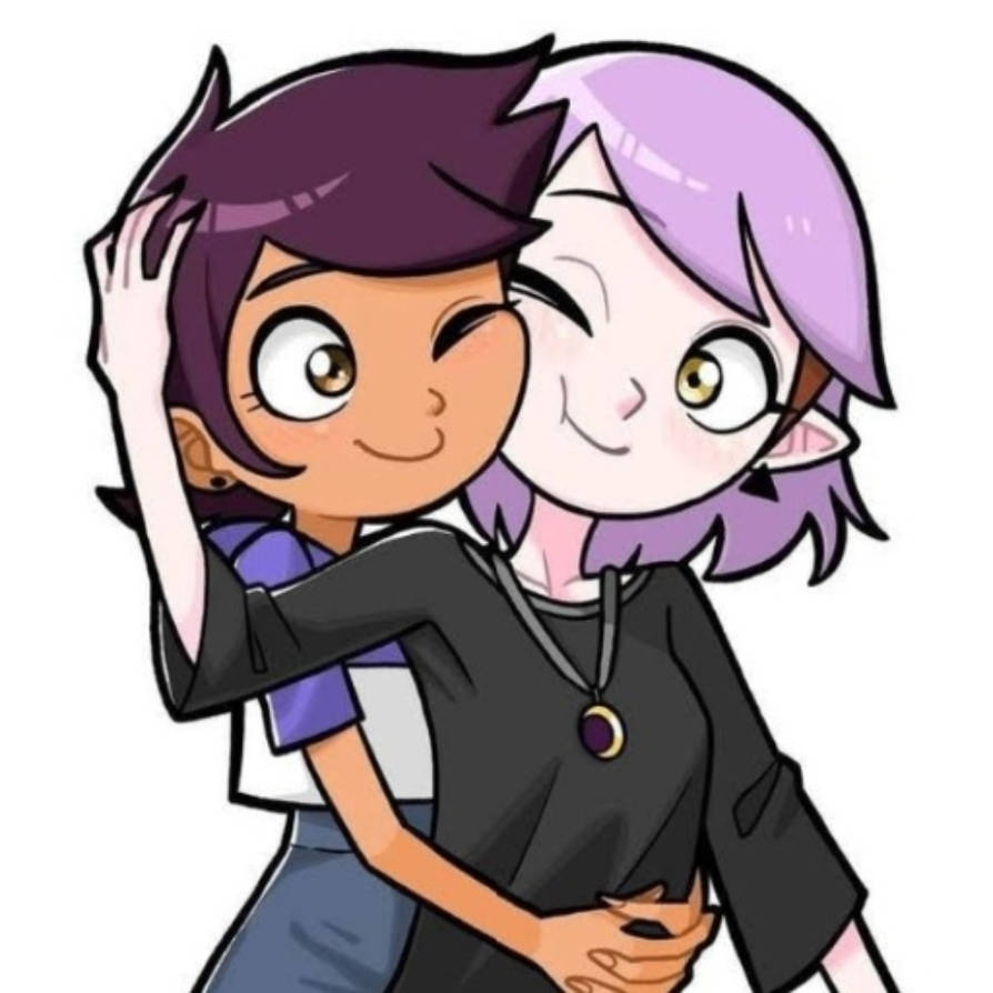 Toh Luz And Amity Hug Moment Fanart By Mauriciotoro2006 On Deviantart