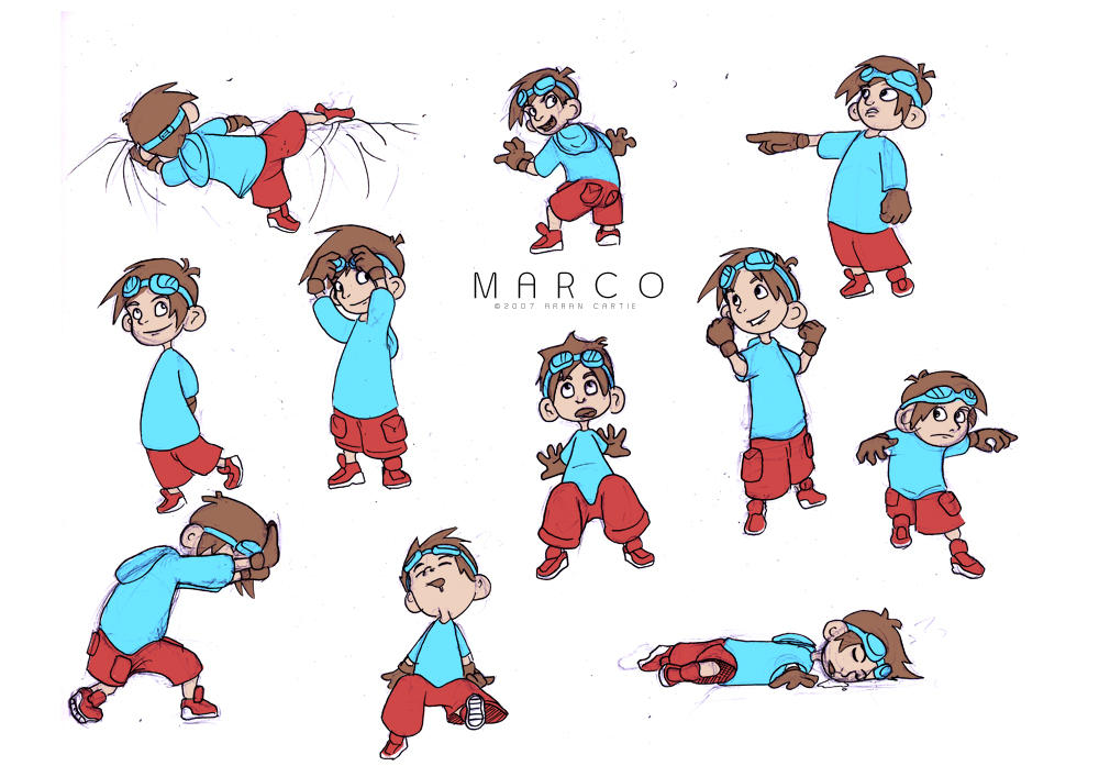 Marco Action Sheet by Astarin on DeviantArt