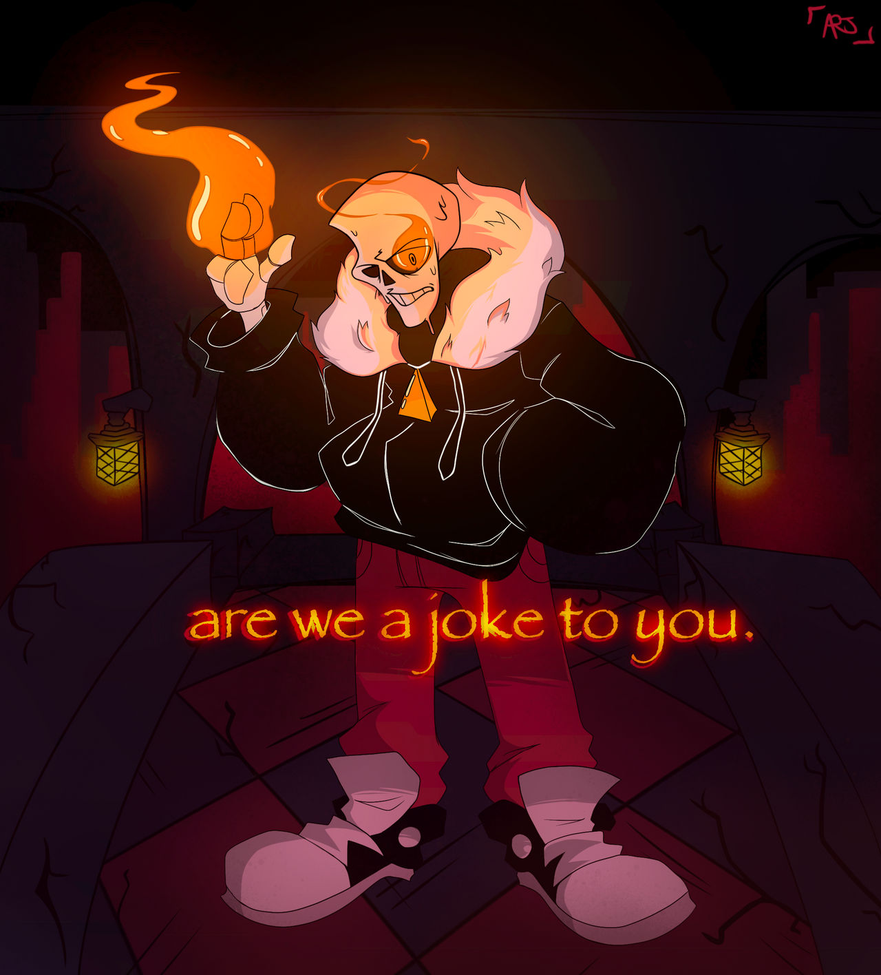 Underfellswapfellswap Papyrus By Arj467 On Deviantart