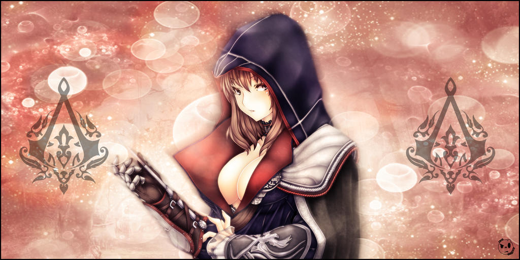Assassin Creed Anime Vertion Girl By Mimpo044 On Deviantart