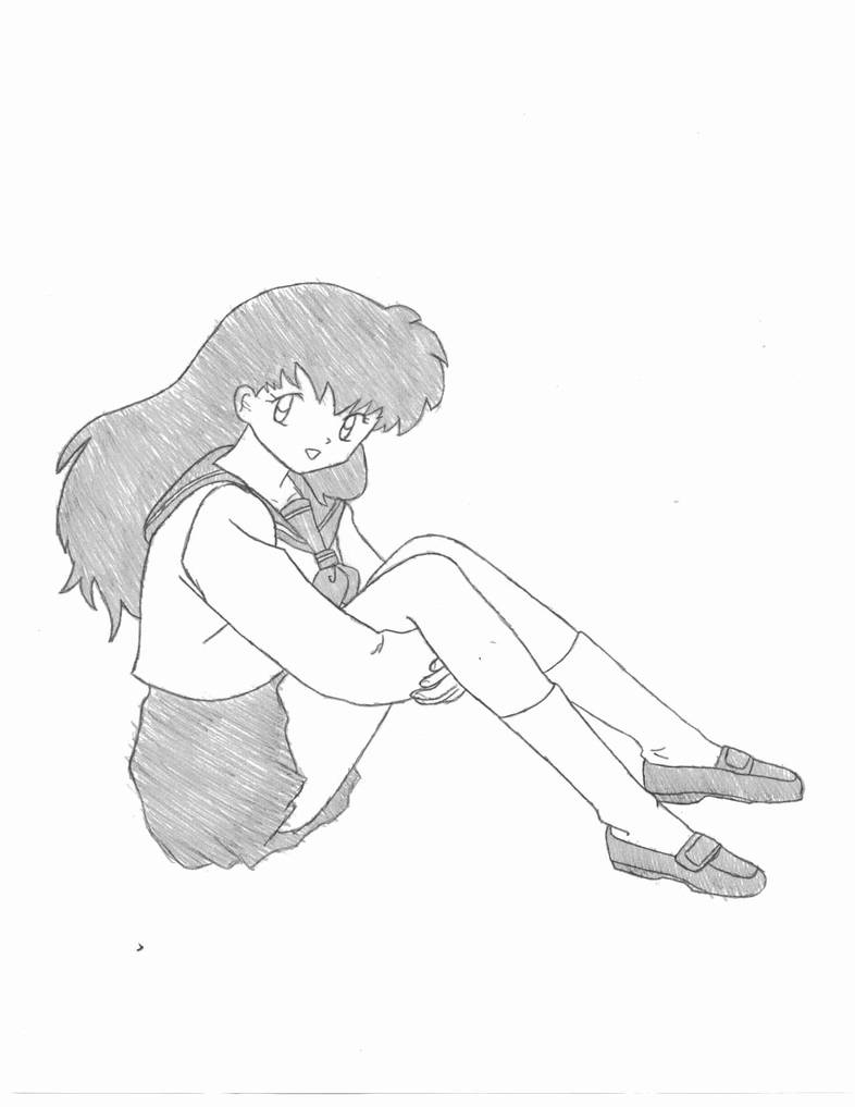 Kagome Sketch by Zimed on DeviantArt Kagome Sketch by Zimed on DeviantArt