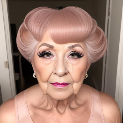 Bold And Daring Granny Rocked Heavy Makeup By MatureLadyCharm On bold-and-daring-granny-rocked-heavy-makeup-by-matureladycharm-on