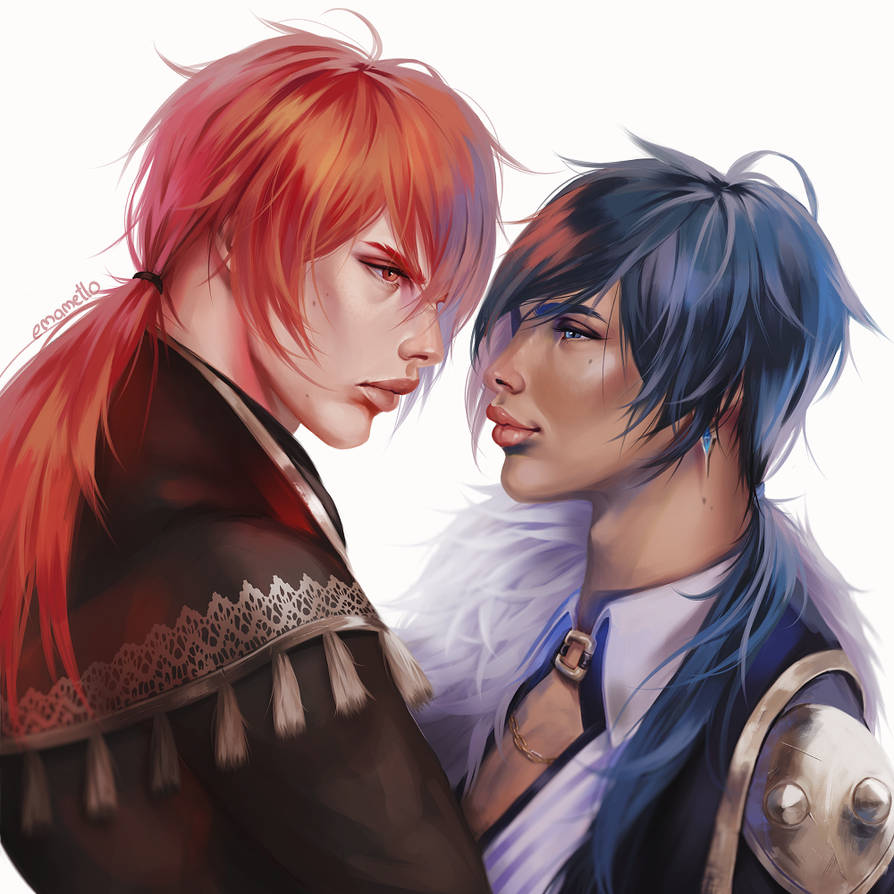 Diluc X Kaeya By Emametlo On Deviantart