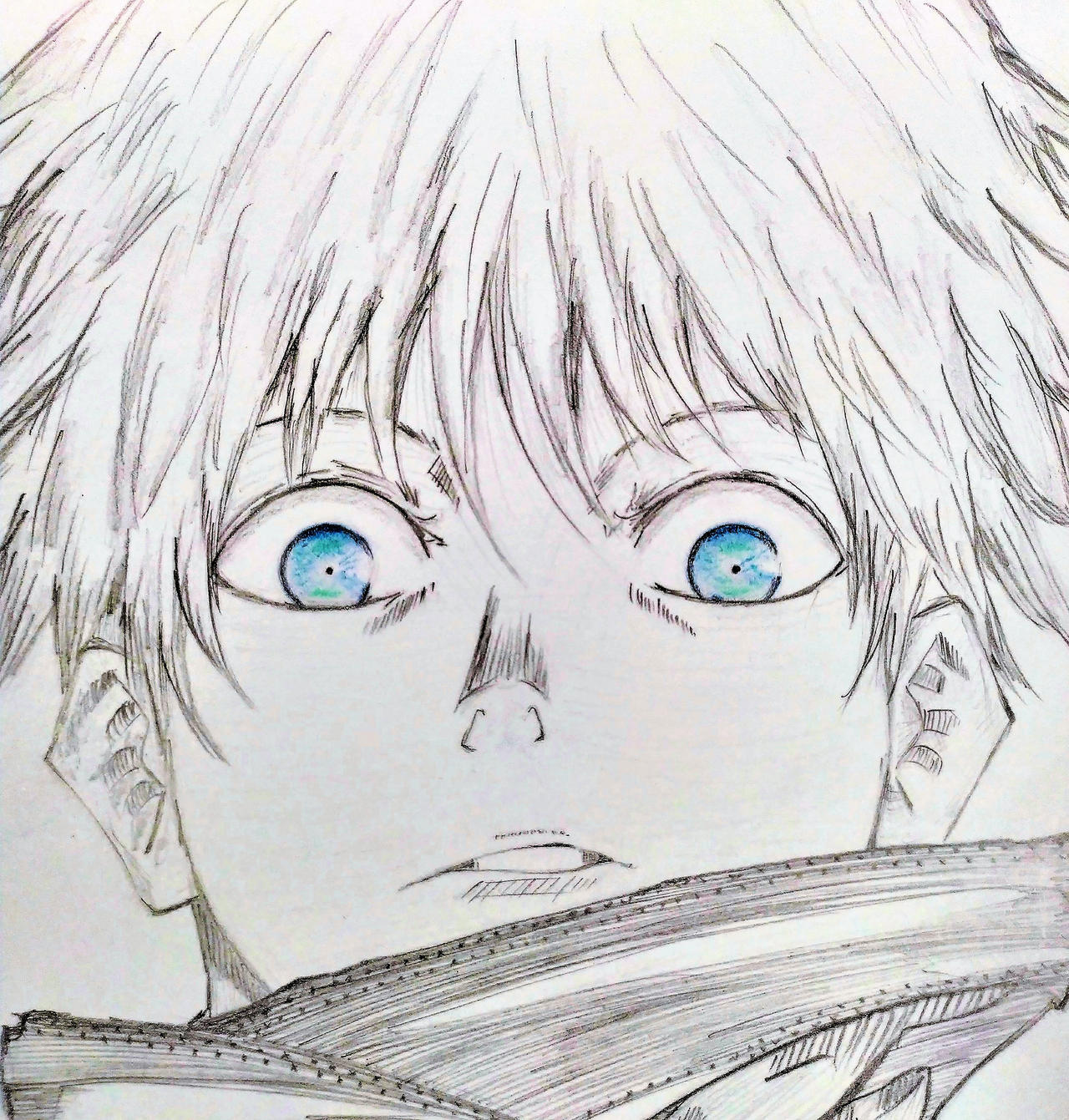 Gojo Satoru - (Sketch) by Doroudraw on DeviantArt Gojo Satoru - (Sketch) by Doroudraw on DeviantArt