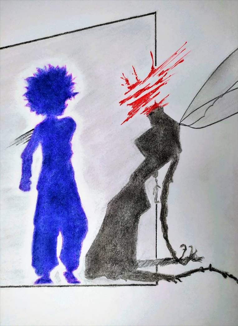 Killua Vs Chimera Ant By Doroudraw On Deviantart