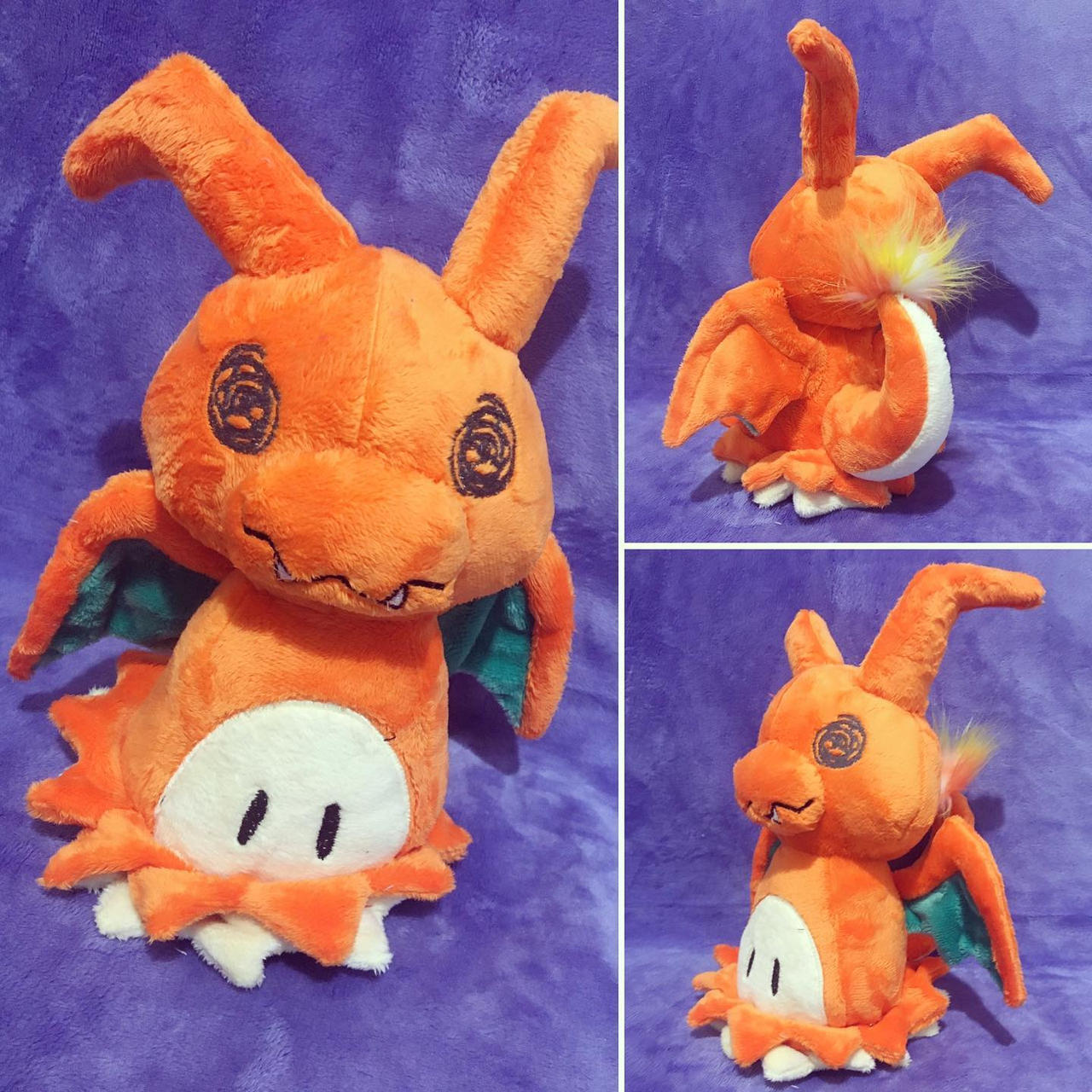 Mimikyu Charizard Plush By Customcuddles On Deviantart