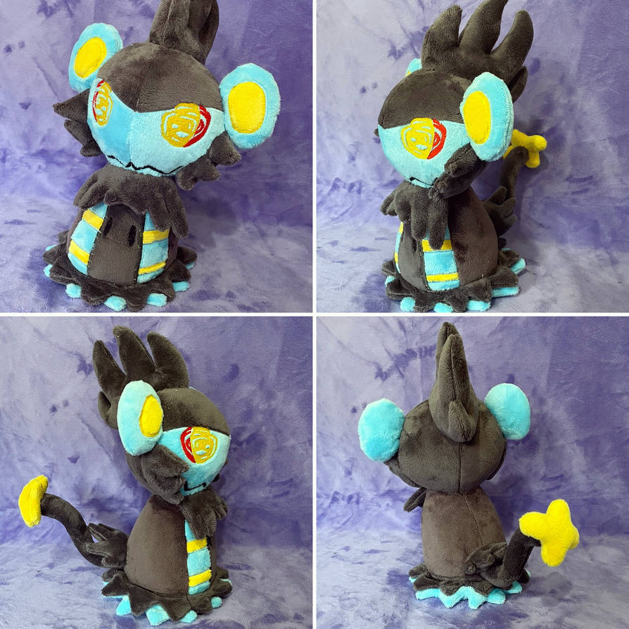 Luxray Mimikyu Plushie By Customcuddles On Deviantart