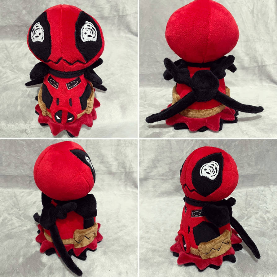 Deadpool Mimikyu Plushie By Customcuddles On Deviantart